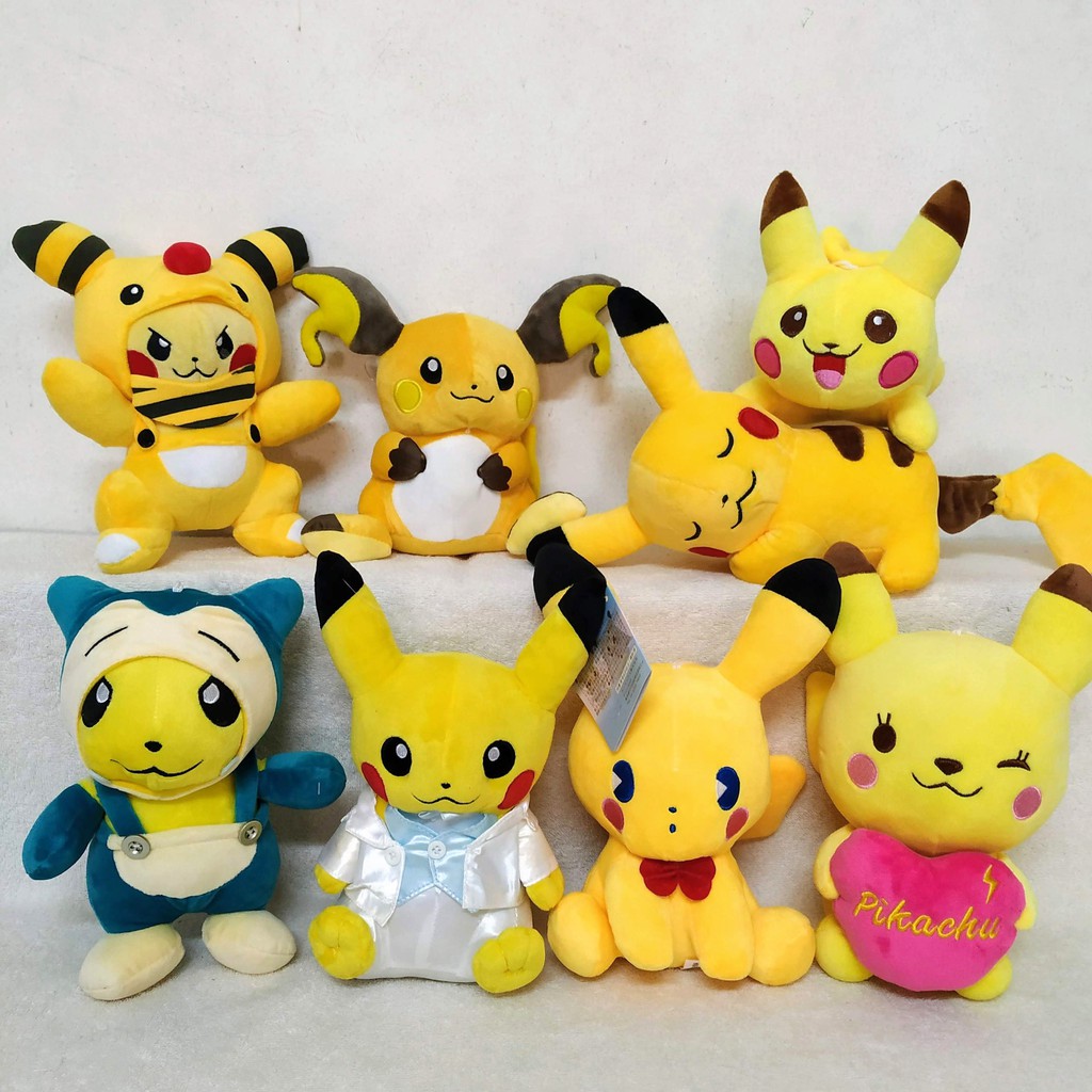 [READY STOCK IN MALAYSIA] Pikachu Raichu Pokemon Plush Baby Animals ...