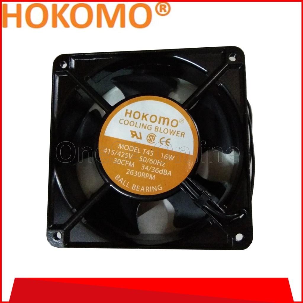 HOKOMO COOLING BLOWER FAN,4" 415VAC BALL BEARING(T45-A415) | Shopee Malaysia