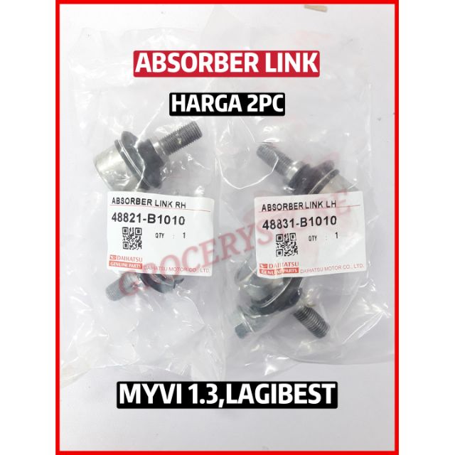 Absorber Link Perodua Myvi 1.3 1.5 LagiBest (Original) 2PC Stabilizer ...