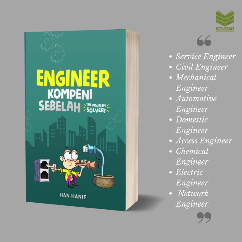 BUKU ENGINEER KOMPENI SEBELAH - MUSTREAD | Shopee Malaysia