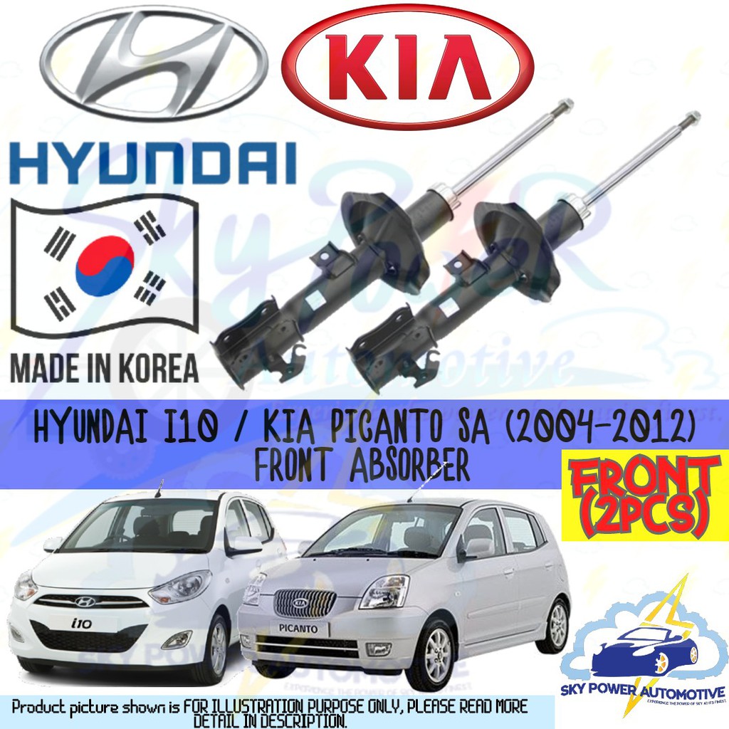 HYUNDAI I10 / KIA PICANTO SA (2004-2012) 100% ORIGINAL (KOREA BRAND ...