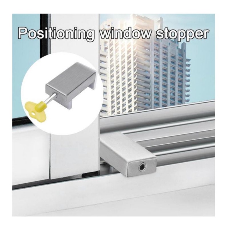 WindowSecurity Key Lock Sliding Doors Windows Restrictor Door Safety ...