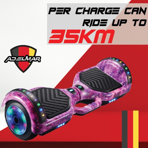 HOVERBOARD 7"/10" Inch LED Light BLUETOOTH SPEAKER Self Balancing elektrik skuter electric ...