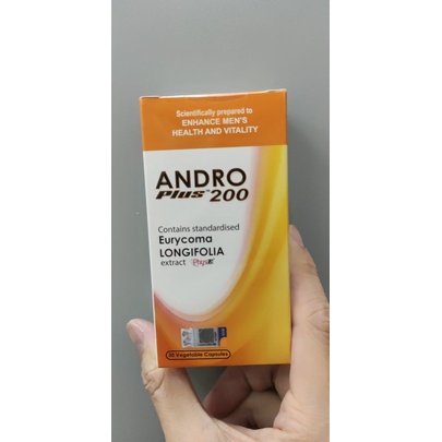 ANDRO PLUS 200 (30 vegetable capsule) (exp: 11/2025) | Shopee Malaysia