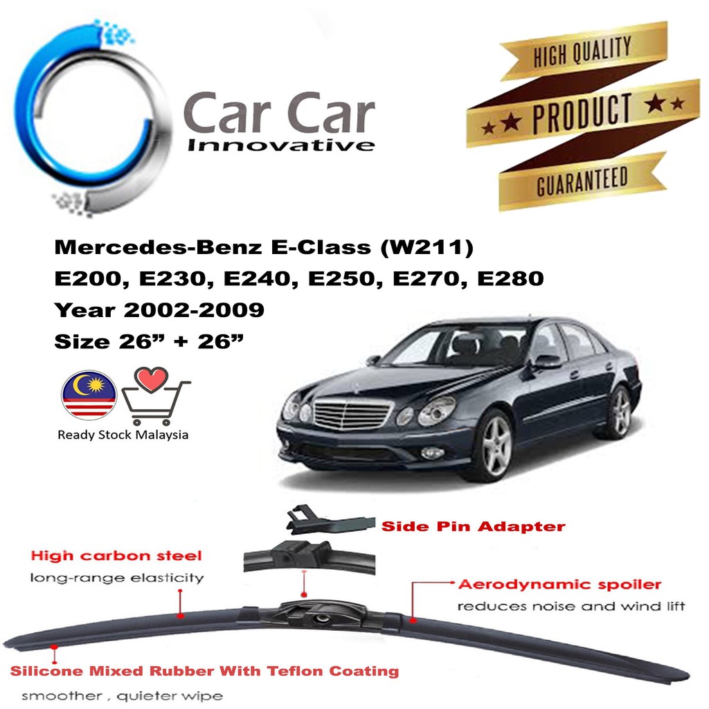 Mercedes-Benz E-Class (W211) Wiper, Wiper Blades, Car Windshield, Year ...