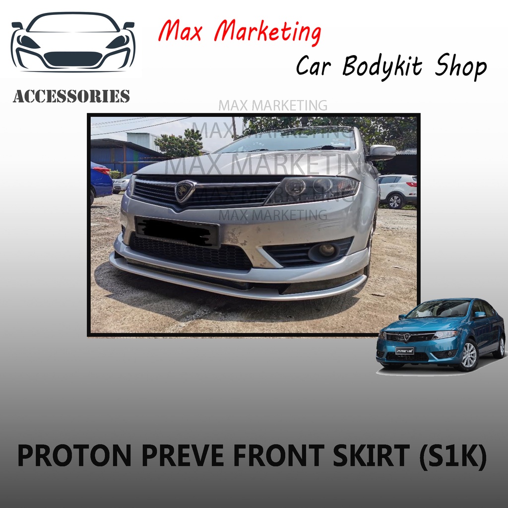PROTON PREVE FRONT SKIRT (S1K)(PU) | Shopee Malaysia