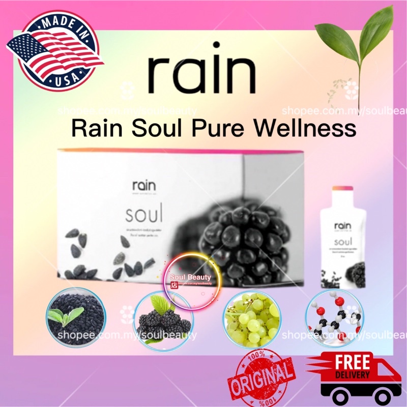 Exp: 04/2028 Rain Soul Antioxidant Powerful Superfoods Supplement, Body ...