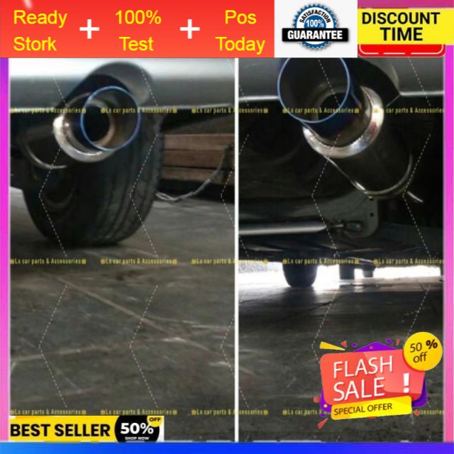 Hks Exhaust HKS Pipe muffler Flow Rear Sport Bullet Car Racing Sound ...