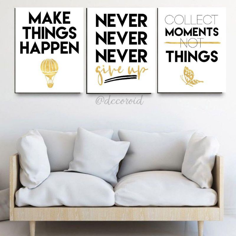NEW!! GOOD VIBE FRAME DECOR ROOM | Shopee Malaysia