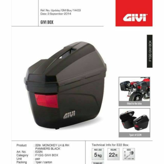 * GIVI HEAVY DUTY ADVANCE RACK * YAMAHA Y135LC ES/ES16 HRV-Y135LC ES ...