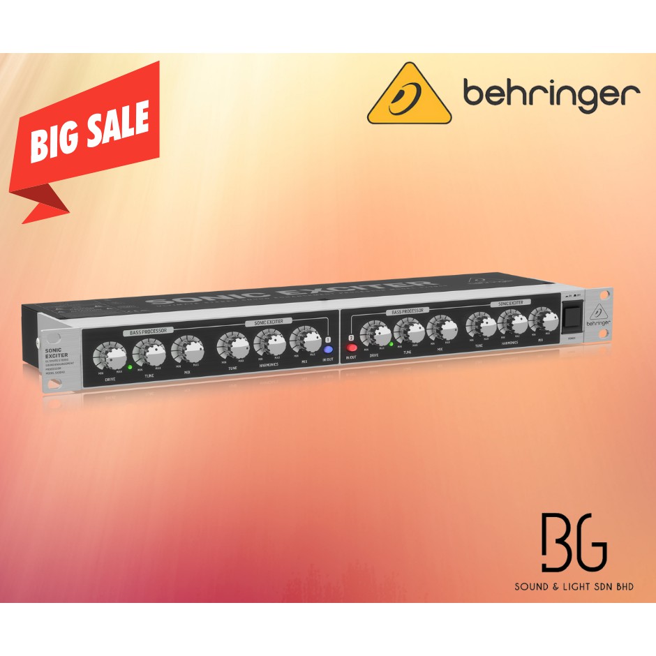 Behringer SX3040V2 Ultimate Stereo Sound Enhancement Processor (SX-3040 ...