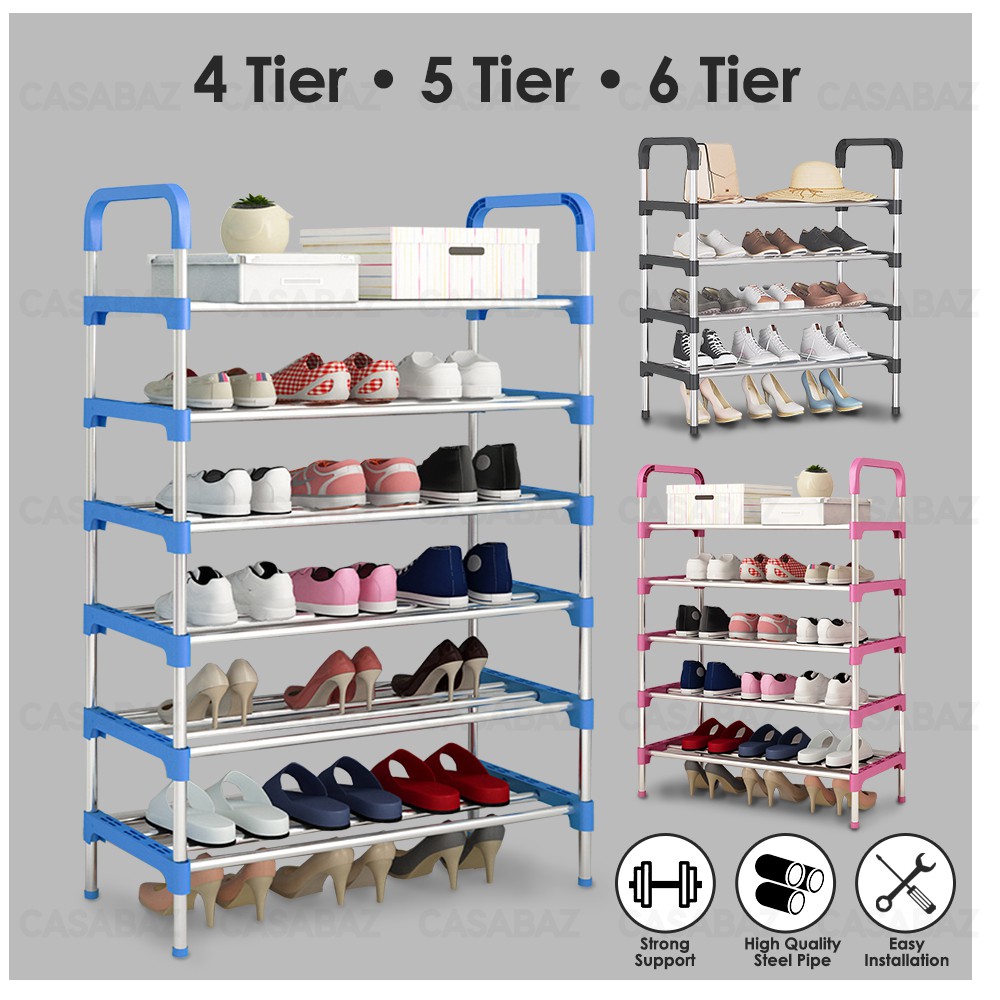 Multilayer 4,5 & 6 tier multilayer SHOE RACK Rak Kasut Shoe Organizer ... Multilayer 4,5 & 6 tier multilayer SHOE RACK Rak Kasut Shoe Organizer ...