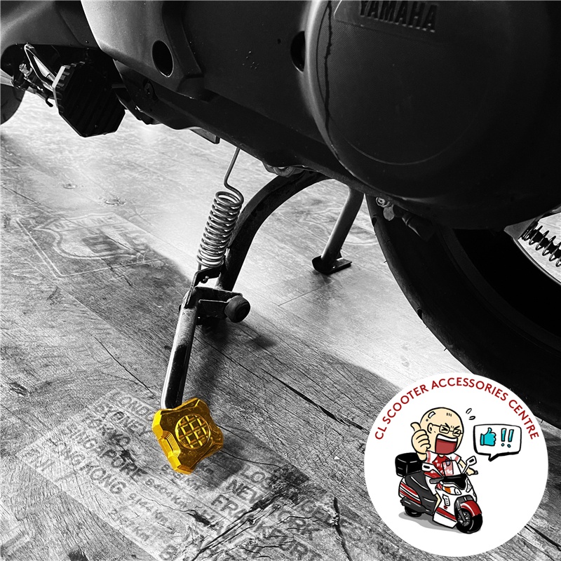 YAMAHA NVX Side Stand Tapak Tongkat Single Stand Pad NVX v1 NVX v2 Kaki ...