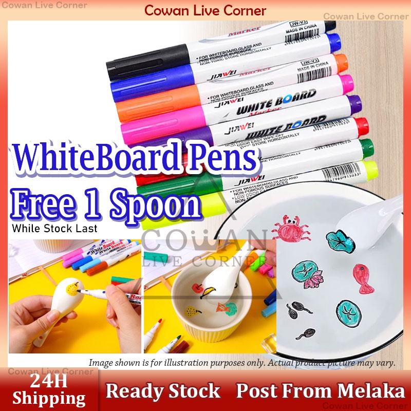 Floating Erasable Water-based Magic Whiteboard Marker Pen Tile Repair Wall Grout for Teaching ...