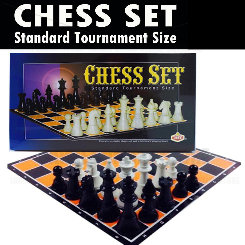 Chess Game Series JHEE HT9999 Standard Tournament Size Chess Set ...