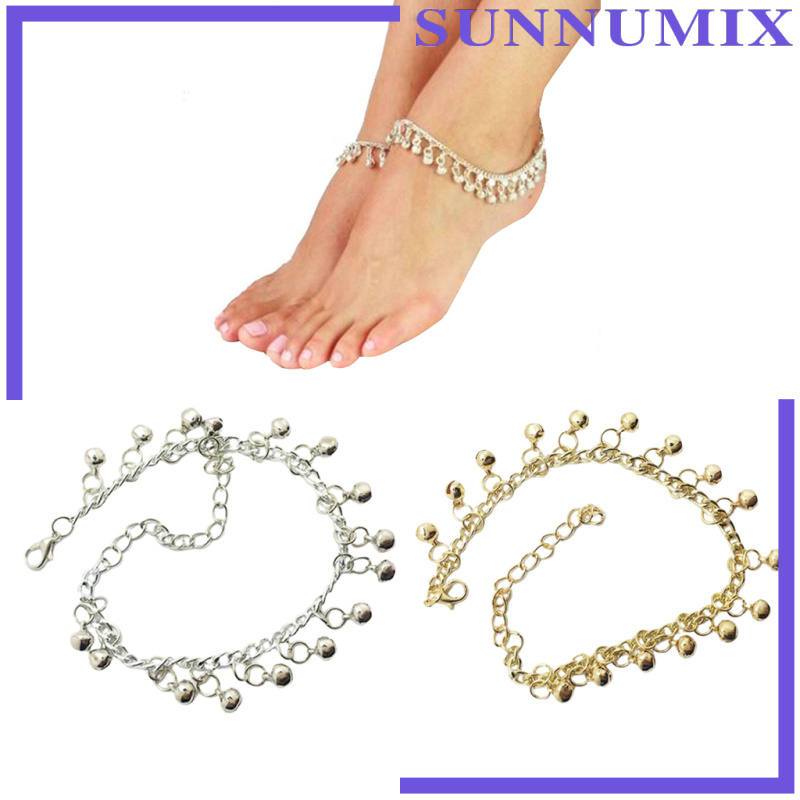 [SunnimixMY] Belly Dance Anklet with Jingling Foot Wear Adjustable ...