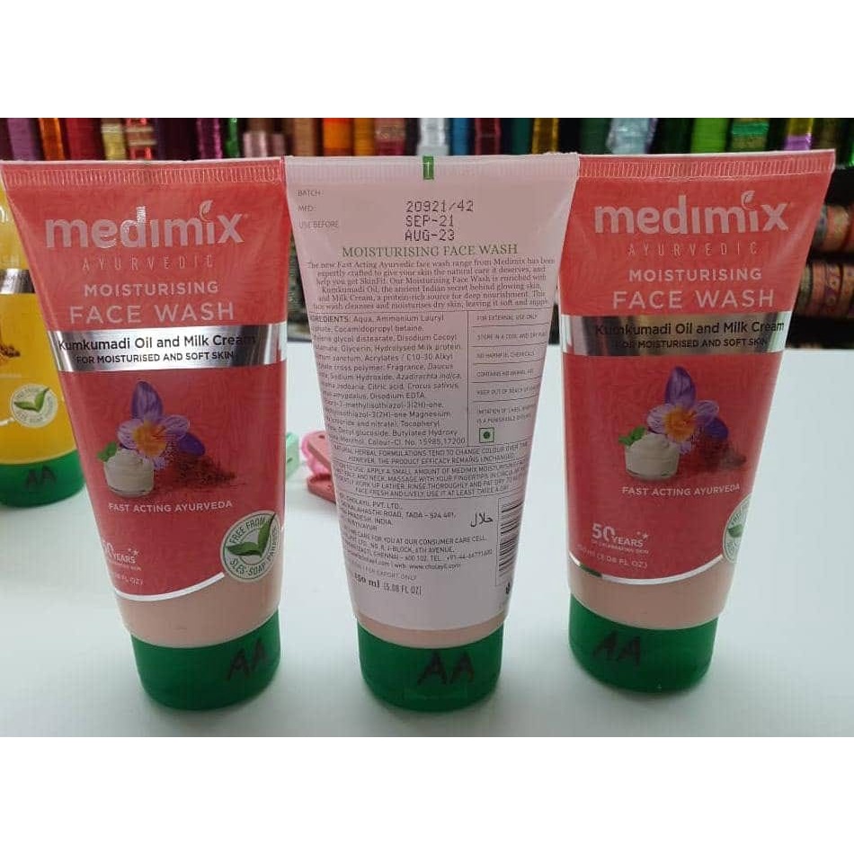 MEDIMIX AYURVEDIC MOISTURISING KUMKUMADI OIL AND MILK CREAM FOR ...