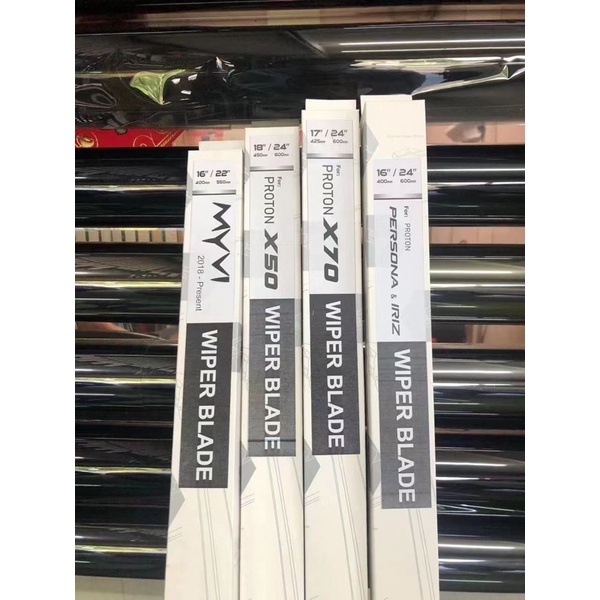 100% OEM Super WIPER SILICONE Proton Myvi x50 x70 persona iriz vvt 2018 ...