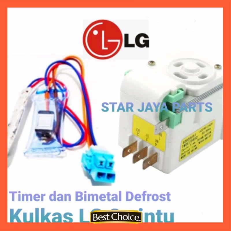 Lg 2-door Refrigerator Timer And bimetal defrost | Shopee Malaysia
