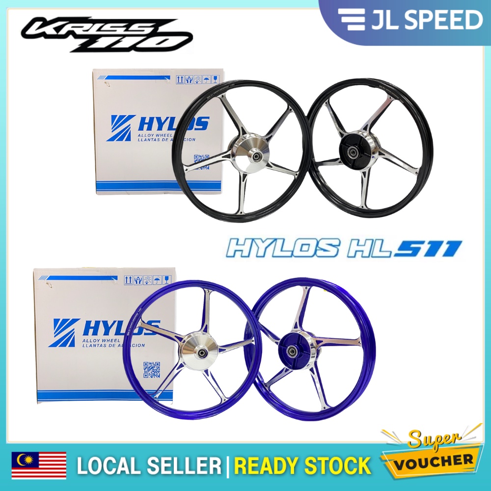 100% ORIGINAL ENKEI HYLOS HL 511 FG511 SPORT RIM KRISS 110 / 100 / MR1 / CT100 / KRISS 120 (NO ...