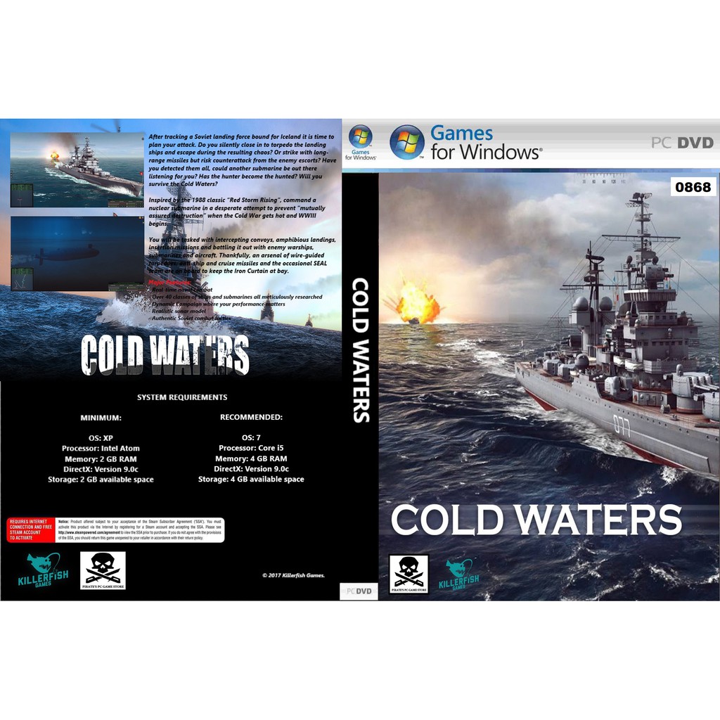 (PC) Cold Waters | Shopee Malaysia