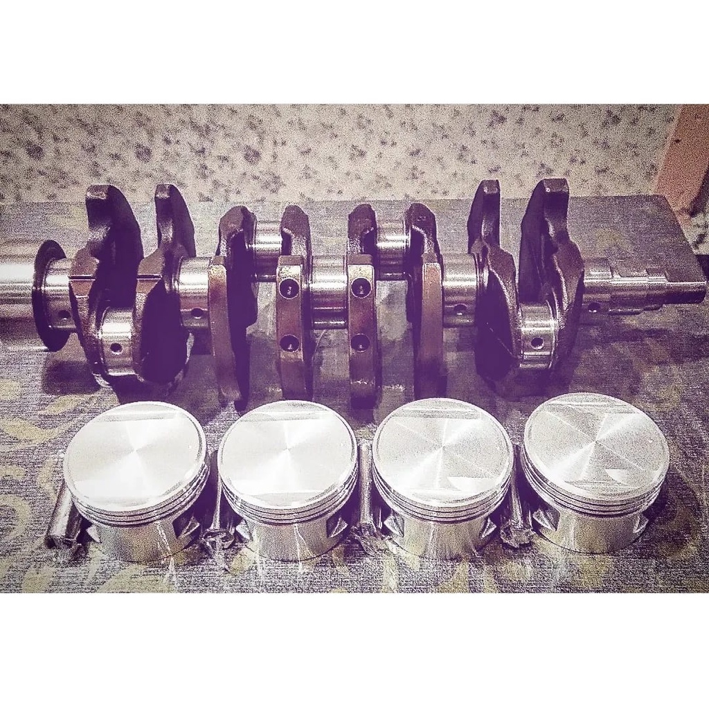 4G15 Stroker kit 1.6L crankshaft 4g18 combo Piston High Com | Shopee ...