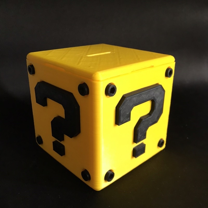 Super Mario Mystery Coin Box | Tabung Super Mario ( 3D Print Product ...