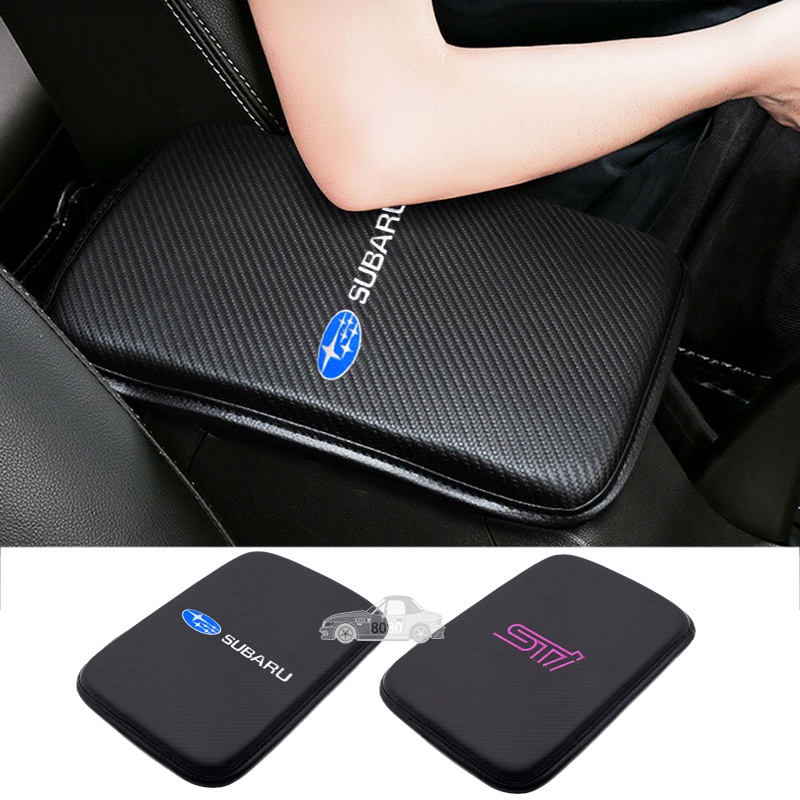 1PC Car Armrest Pad Cushion Auto Arm Rest Protector Leather Mat ...