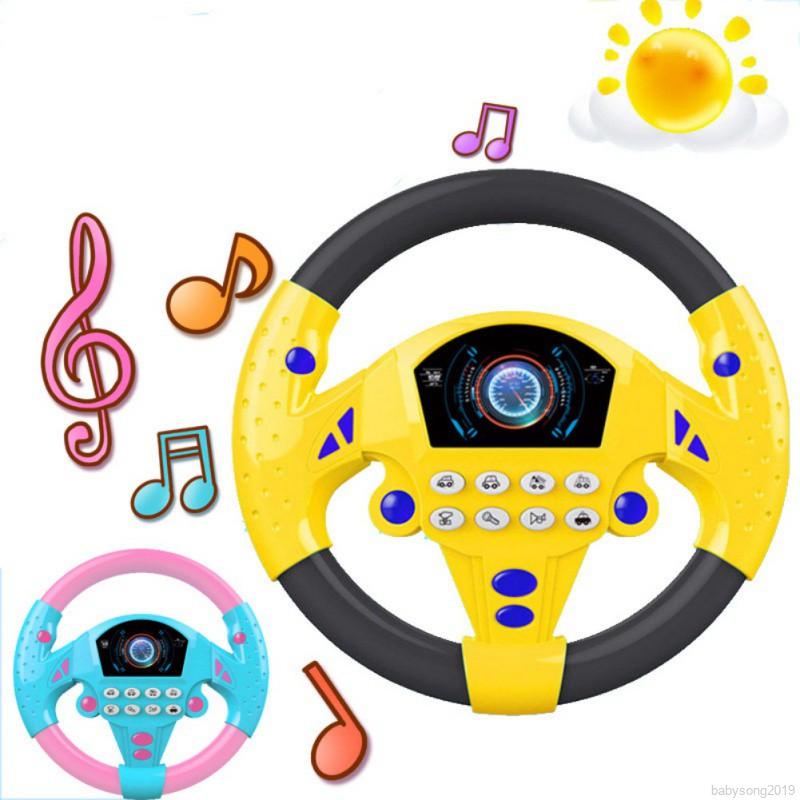 Kids Toy Baby Music Toys Children Steering Wheel With Sound Simulation ...