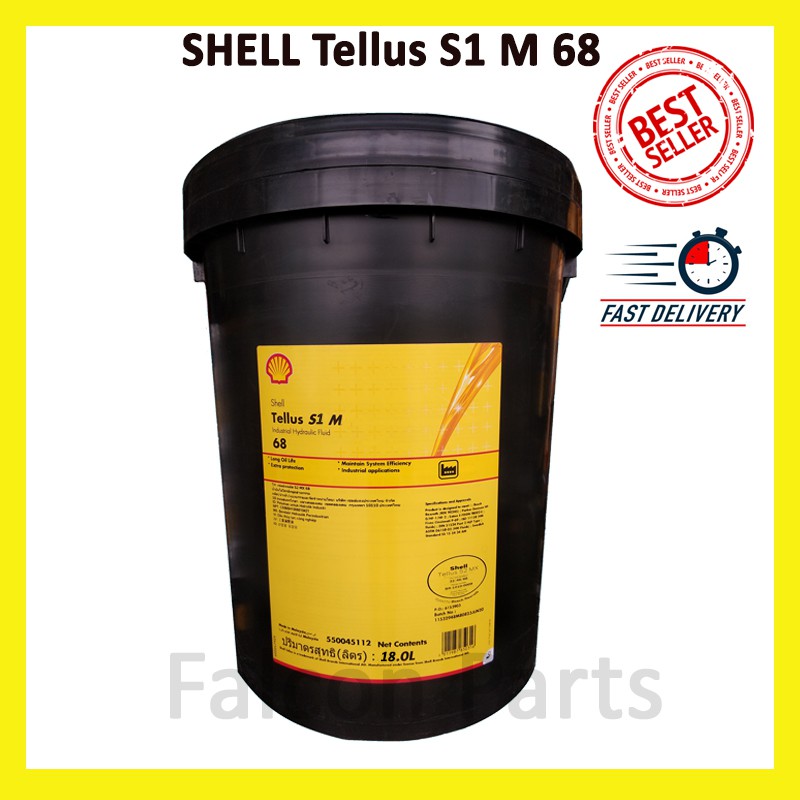 18L SHELL Tellus S1 M 68 Hydraulic Oil (1pail per order) | Shopee Malaysia
