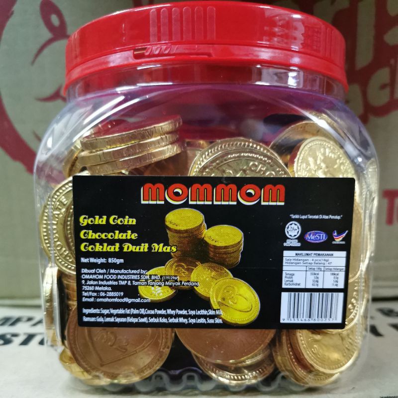 GOLD COIN CHOCOLATE COKLAT DUIT Choco Koko Coco Mas 850G | Shopee Malaysia