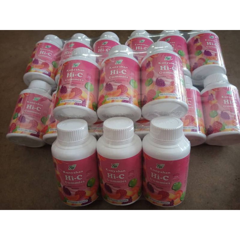 🇲🇾VITAMIN C GUMMY FRUTTY 💯% DARI BUAHAN SEBENAR HI-C🇲🇾 | Shopee Malaysia