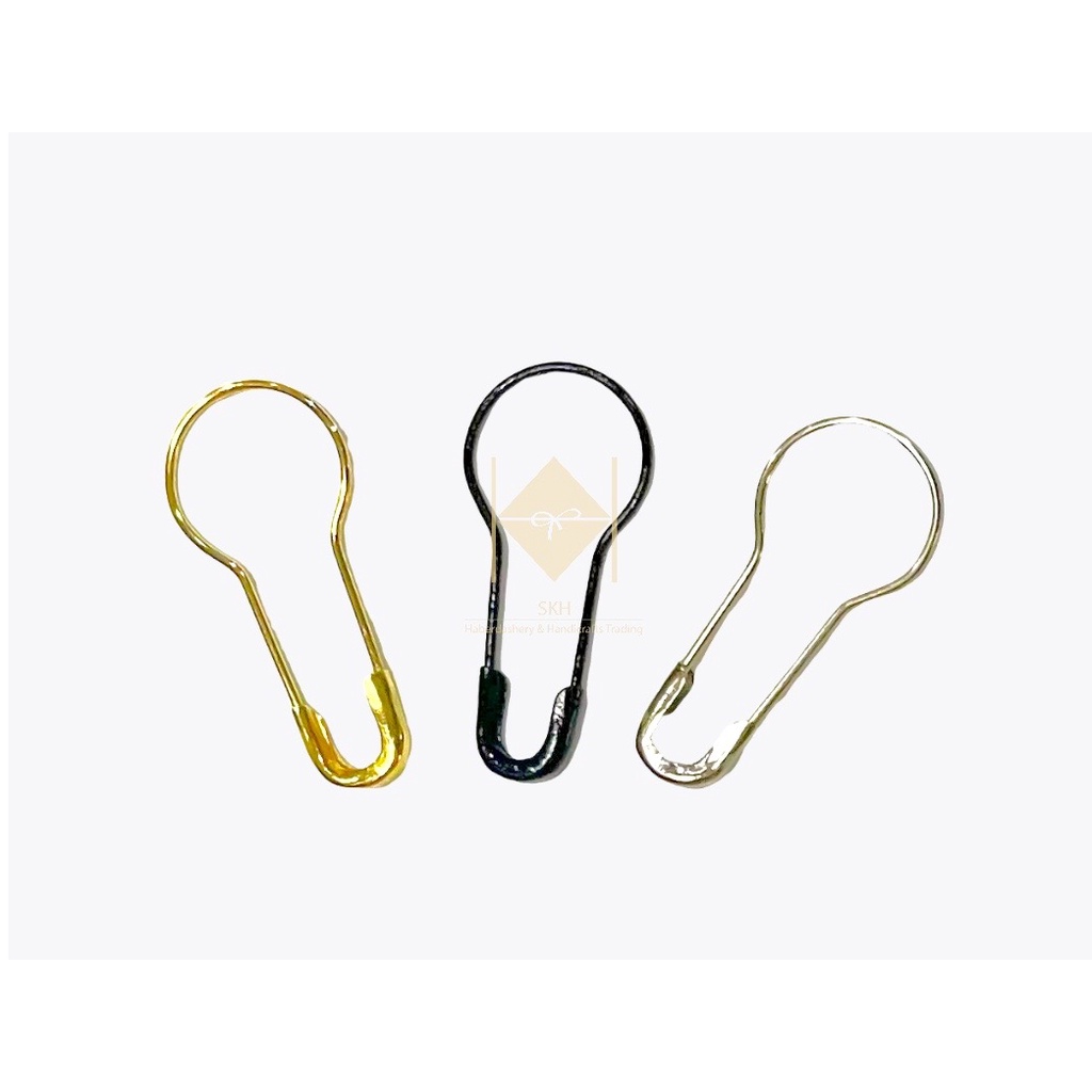 Calabash Pins / Gourd Pins / Pear Shaped Pins / Bulb Pins 葫芦别针 | Shopee ...