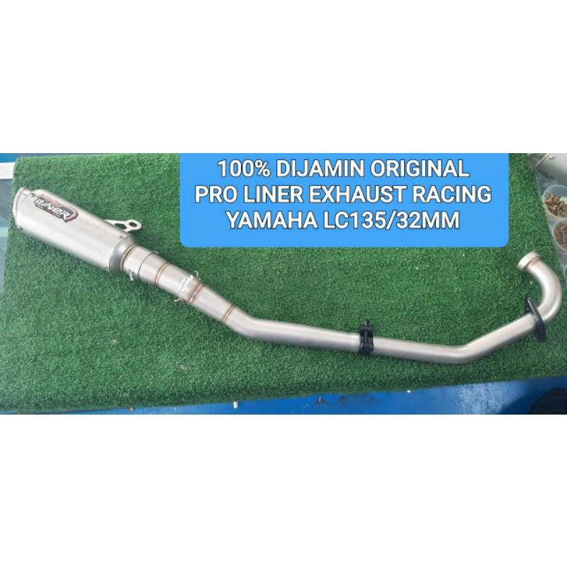 PRO LINER EXHAUST RACING EXZOS YAMAHA Y15ZR V1 V2(TR-1R) DAN YAMAHA ...