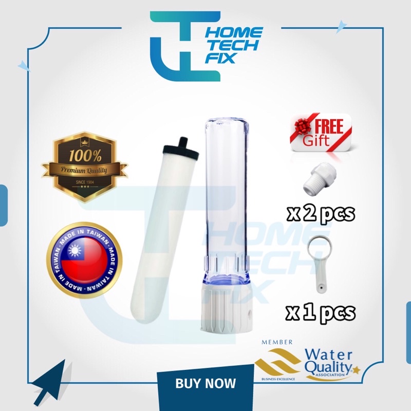 CTC 3000 SUPER SLIM CTC CERAMIC WATER FILTER HOUSING * MADE IN TAIWAN ...
