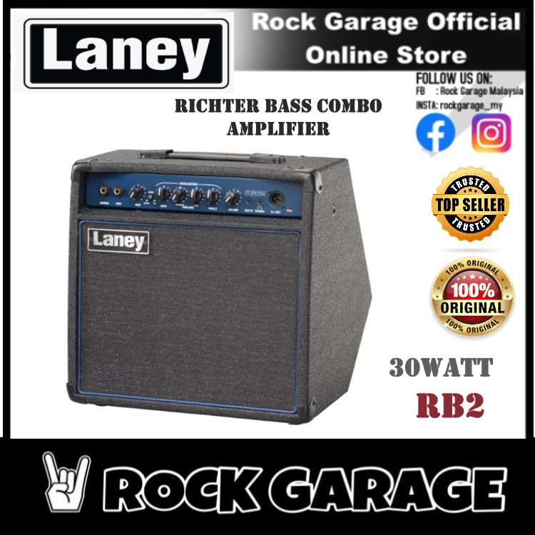 Laney RB2 30 watt Bass Combo Amplifier (RB2) | Shopee Malaysia