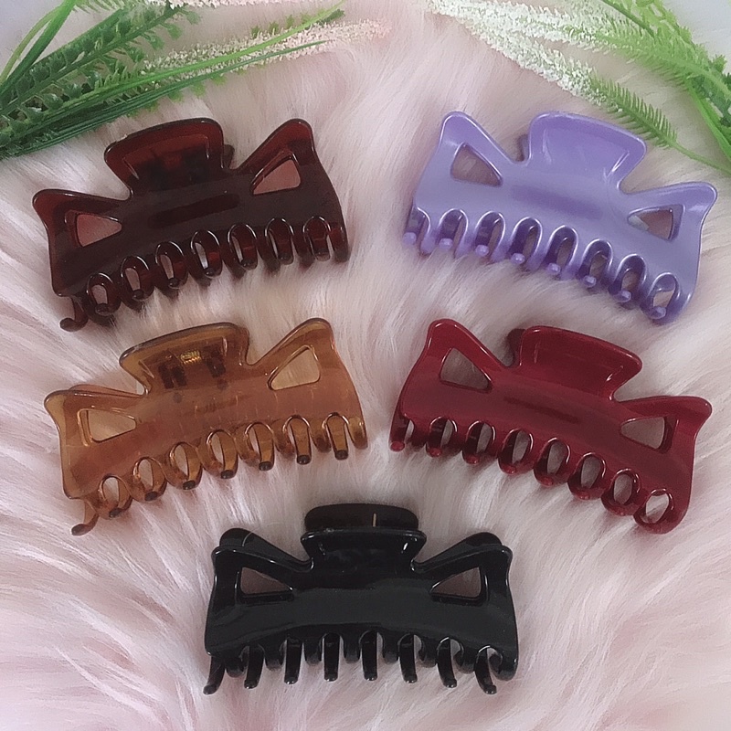 🇲🇾READY STOCK🇲🇾 Random Colour Shark Clip Hair Clip Jaw Clip Sepit ...