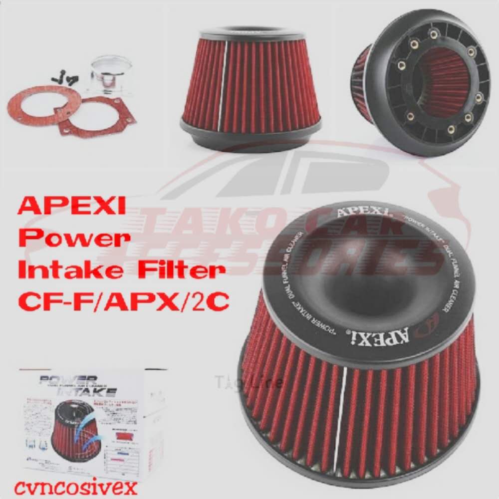 Apexi Power intake Universal Car Power Air Intake Filter Flow Reloaded ...