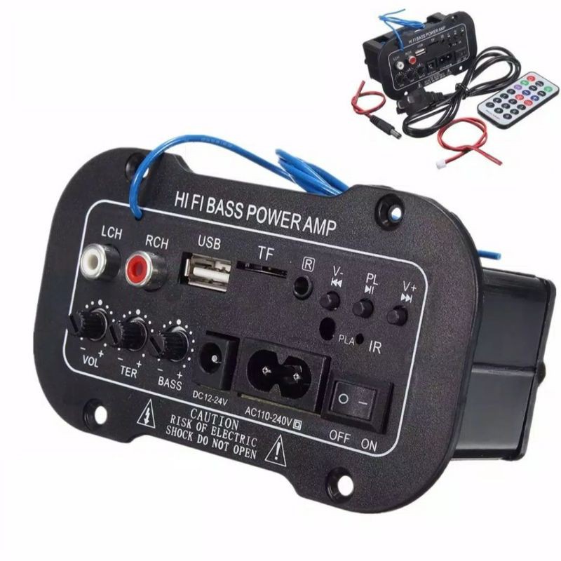 Bluetooth MP3 KIT PLUS AMPLIFIER 12V/24V DC 220V AC | Shopee Malaysia