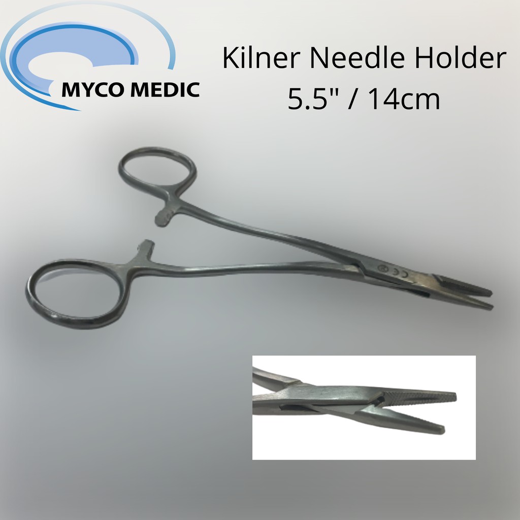 5.5" / 14cm Kilner Needle Holder | STERILE | Shopee Malaysia