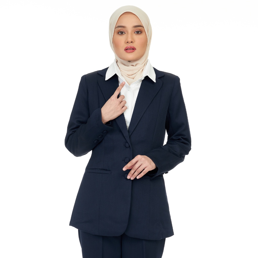 TOPGIRL Muslimah Plus Size Office Blazer High Quality Women Blazer High ...