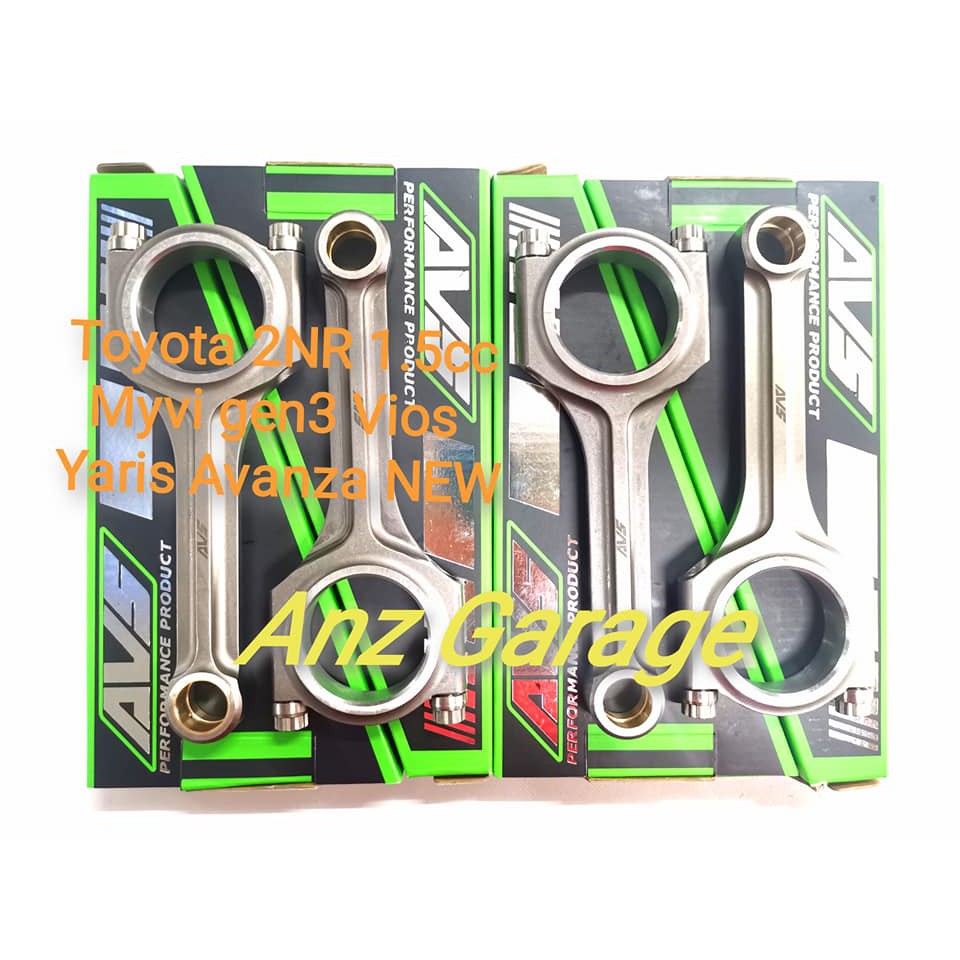 AVS Performance Conrod I Beam 2NR Engine Perodua Myvi Gen3 G3 and ...