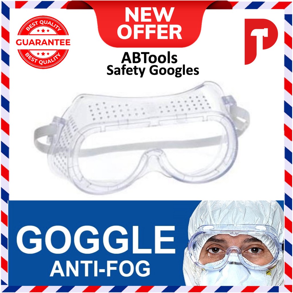 Full Protection Clear Safety Googles 🔥 Ready Stocks 🔥 Stretchable ...
