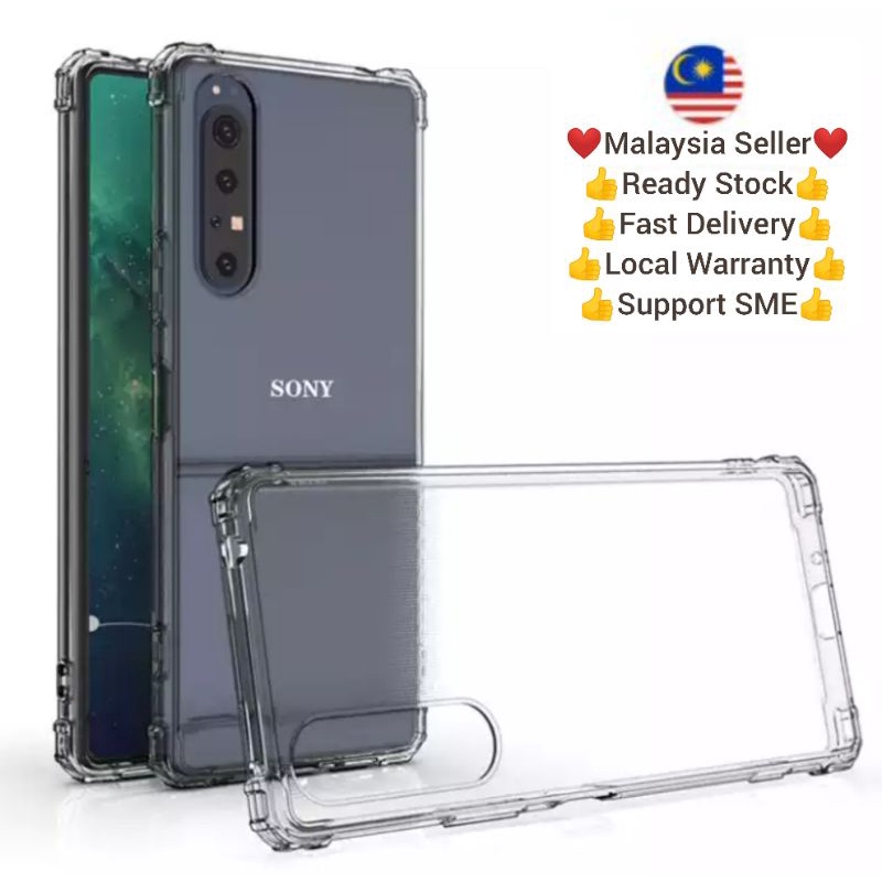 Sony Xperia 1 1ii 1iii 1IV Pro-I Case Premium Shockproof Transparent ...