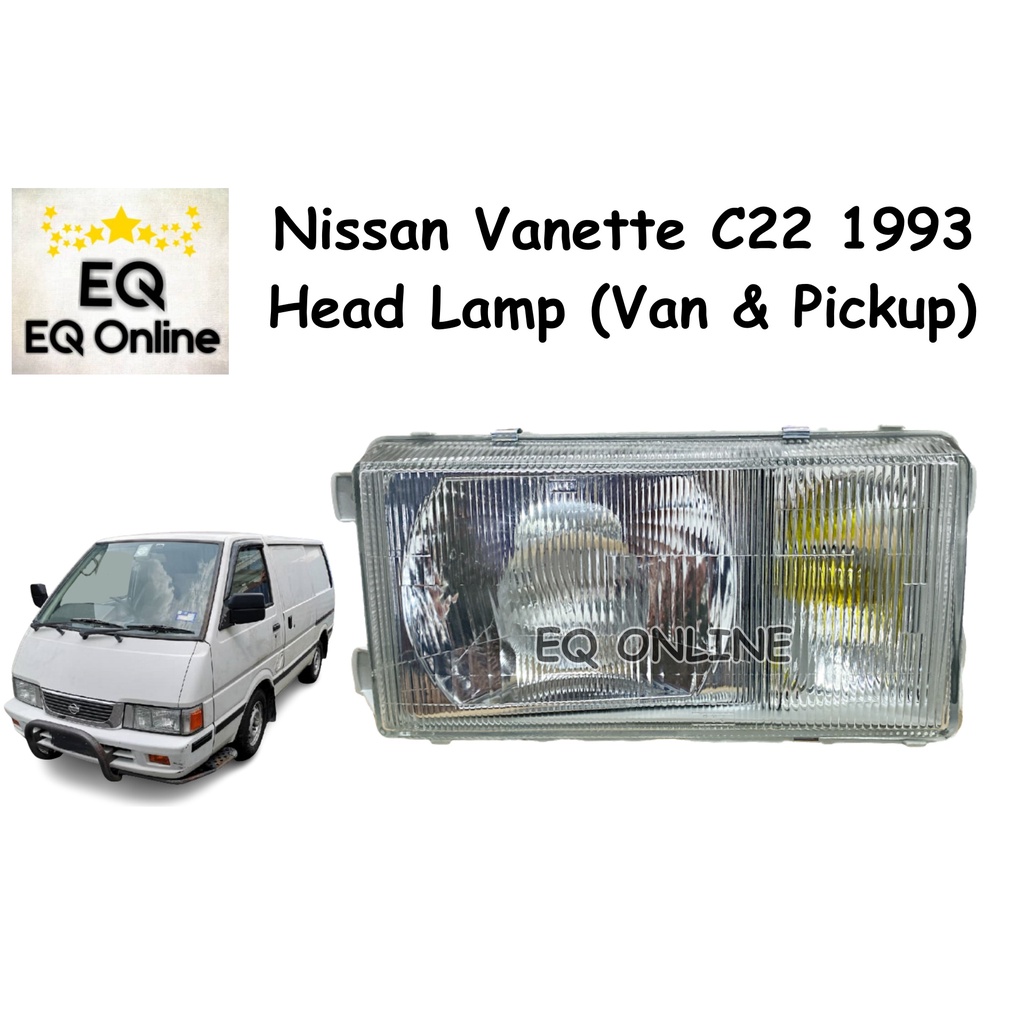 Nissan Vanette C22 1993 Head Lamp , Head Light , Lampu Depan , Lampu ...