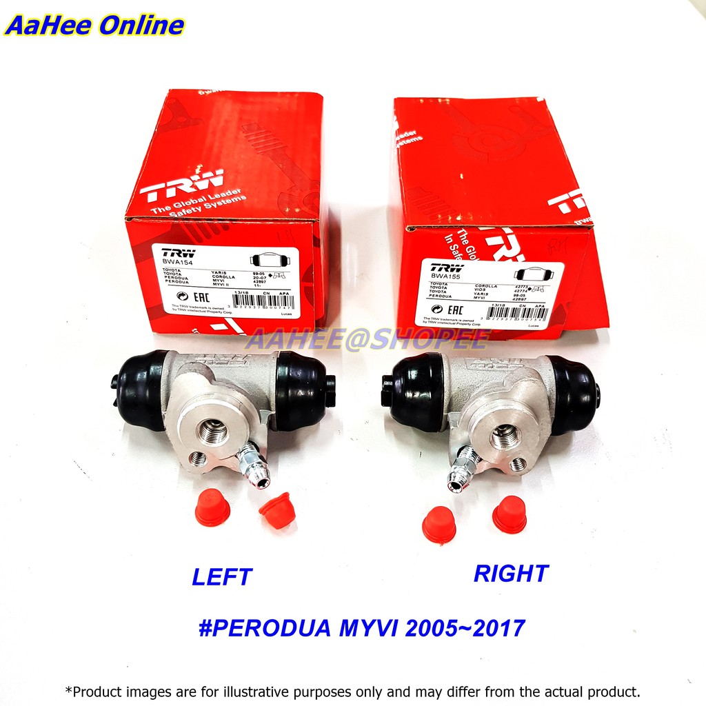 Brake Pump Rear -Perodua Axia Bezza Myvi 2005~17 Lagi Best Icon (Wheel ...