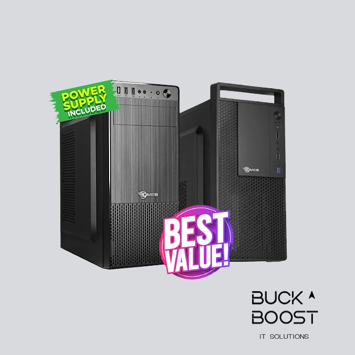 Super Value DIY Desktop Casing (With / Without PSU) PC Case RGB Casing ...