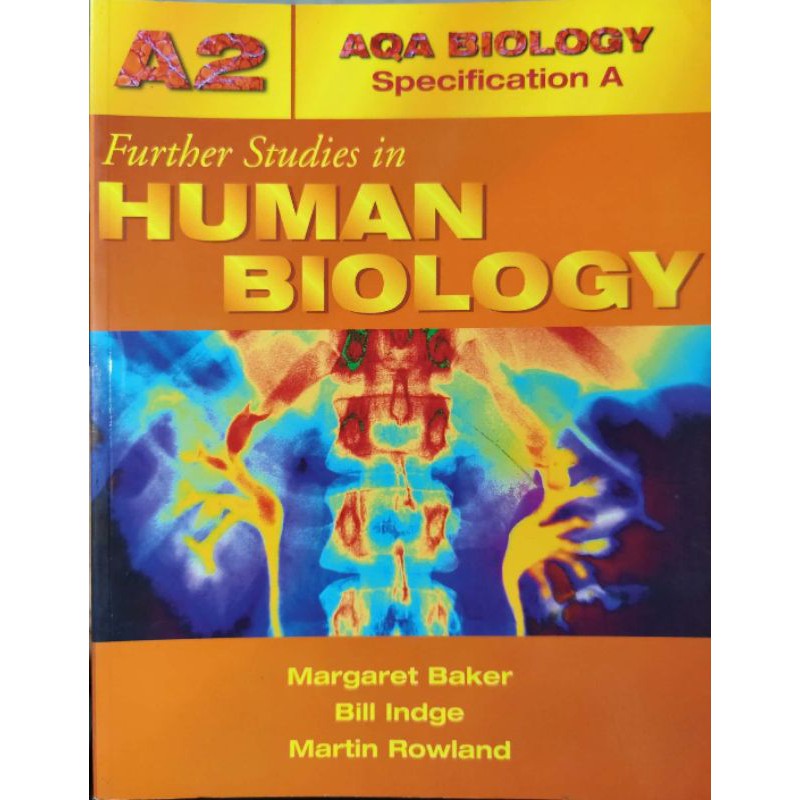 HUMAN BIOLOGY (Margaret Baker,Bill Indge , Martin Rowland) | Shopee ...