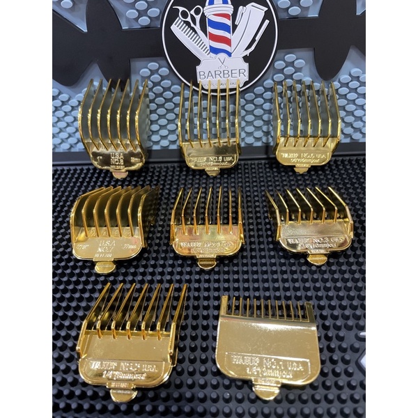 Barber Clipper Guard (Gold - 8 size) | Shopee Malaysia