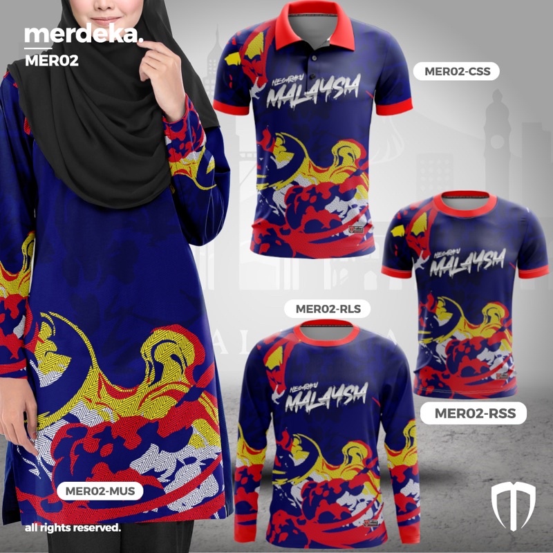 🔥Ready Stock🔥🇲🇾Baju Merdeka🇲🇾 Family Set | Shopee Malaysia